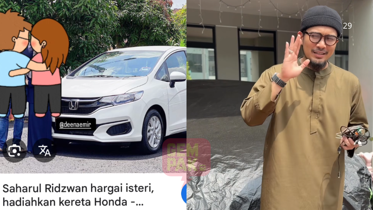 Saharul Ridzwan Jual Kereta Pemberian Hadiah Untuk Isteri, Sempat Mohon ...