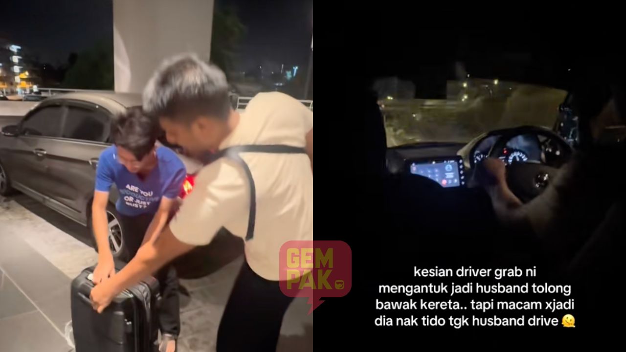 Pemandu E-Hailing Mengantuk, Suami & Isteri ‘Offer’ Pandu Kereta Pulang Ke Rumah - “Daripada ...