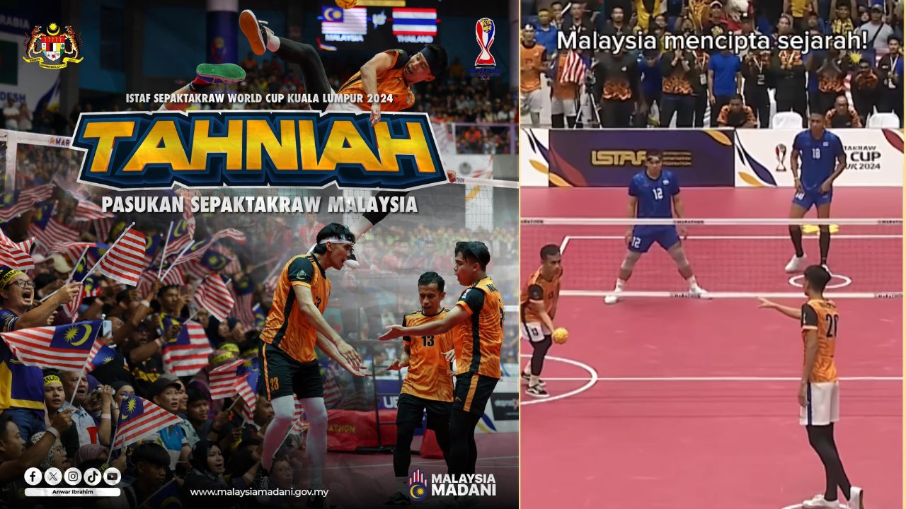 M’sian Team Makes History With Double Win at Sepak Takraw World Cup, PM ...