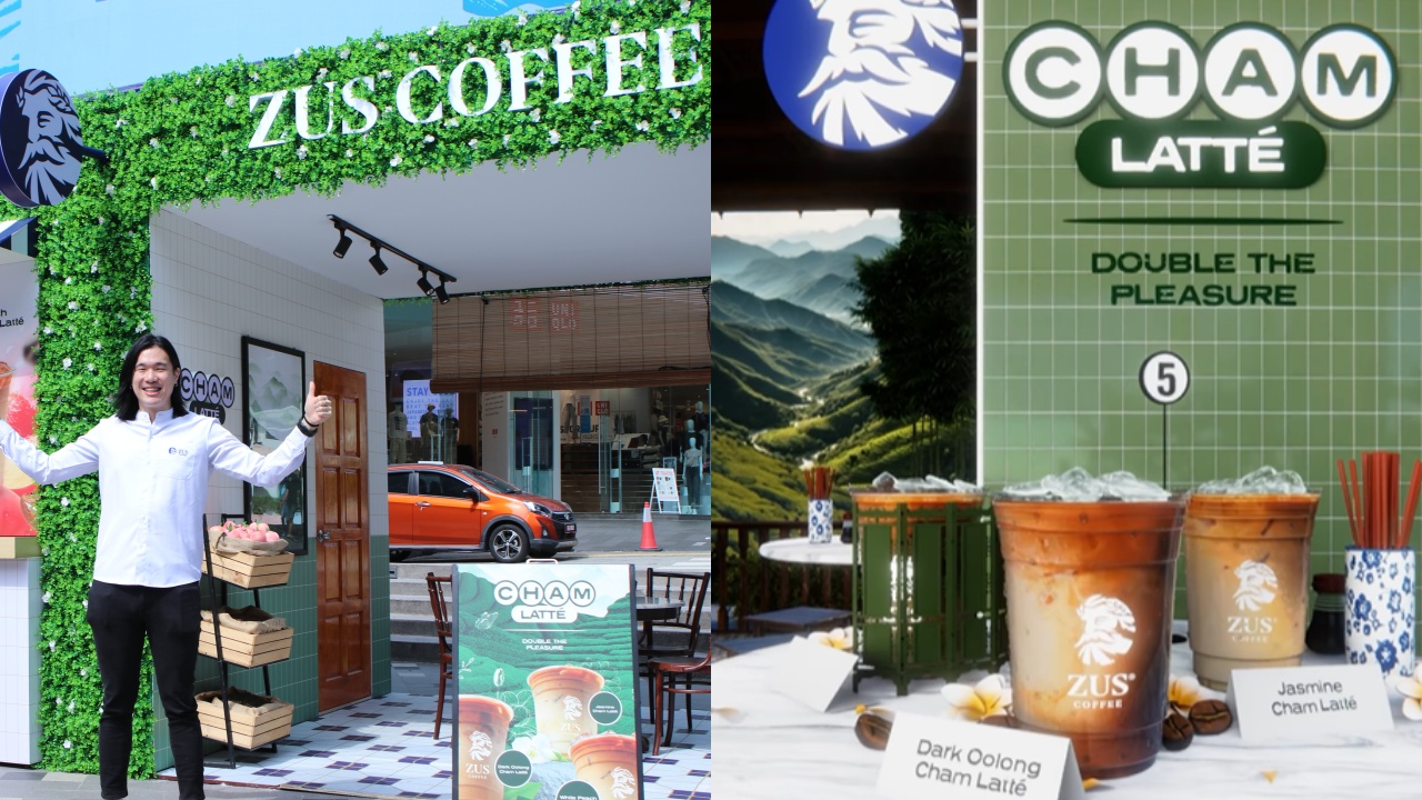 ZUS Coffee Debuts New Cham Latte Series Inspired by Beloved M’sian Drink