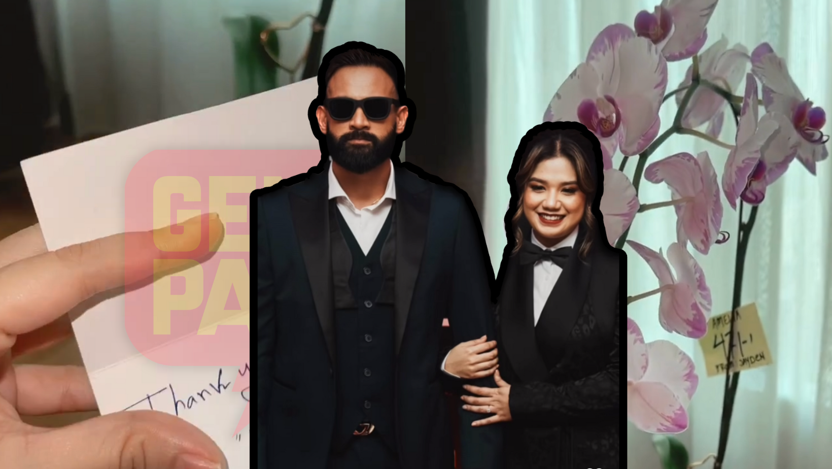 Sweet! Amelia Christie Terima Bunga Orkid, Kad Ucapan Sharnaaz Ahmad ... Sweet! Amelia Christie Terima Bunga Orkid, Kad Ucapan Sharnaaz Ahmad ...