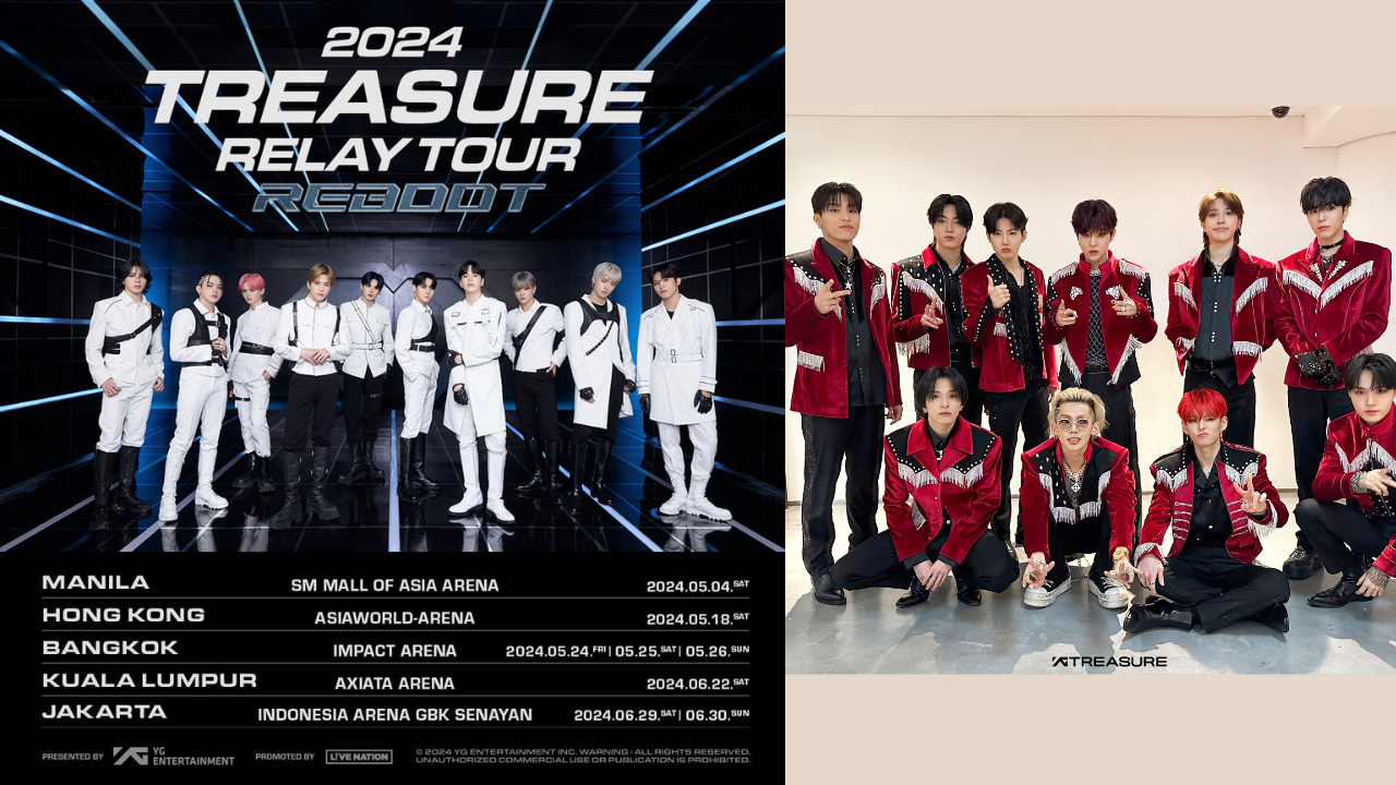 TREASURE’S ‘Reboot’ Asia Tour is Coming to Kuala Lumpur