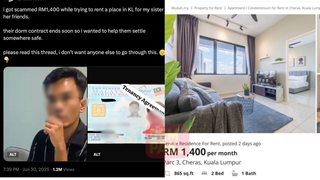 Lesap Lepas Terima RM1,400! Ramai Dedah Lelaki Sama Jadi ’Ejen Rumah Scammer’ Sejak 2019 ...