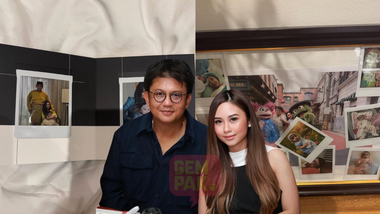 “Kelakar Tapi Comel” – Intan Najuwa Terharu Suami Cetak Gambar Keluarga ...