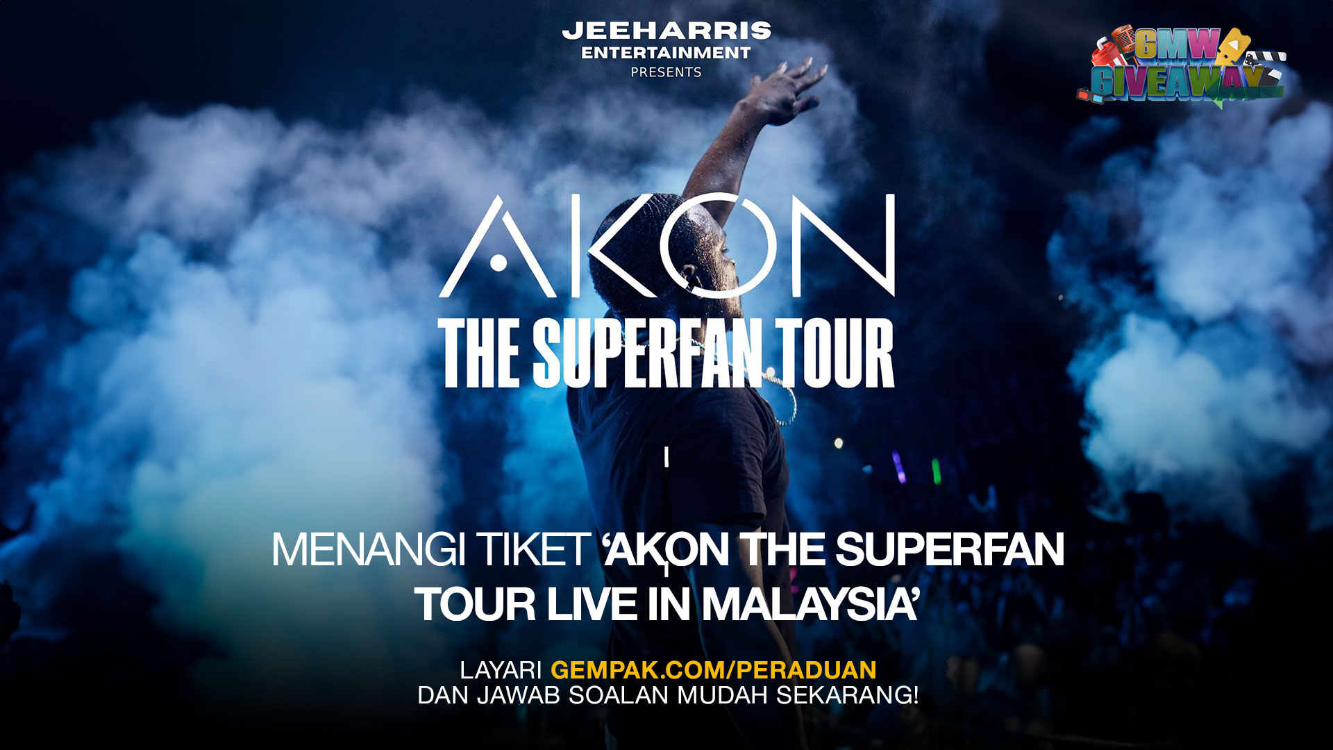 GMW Giveaway: Akon The Superfan Tour Live In Malaysia | Gempak