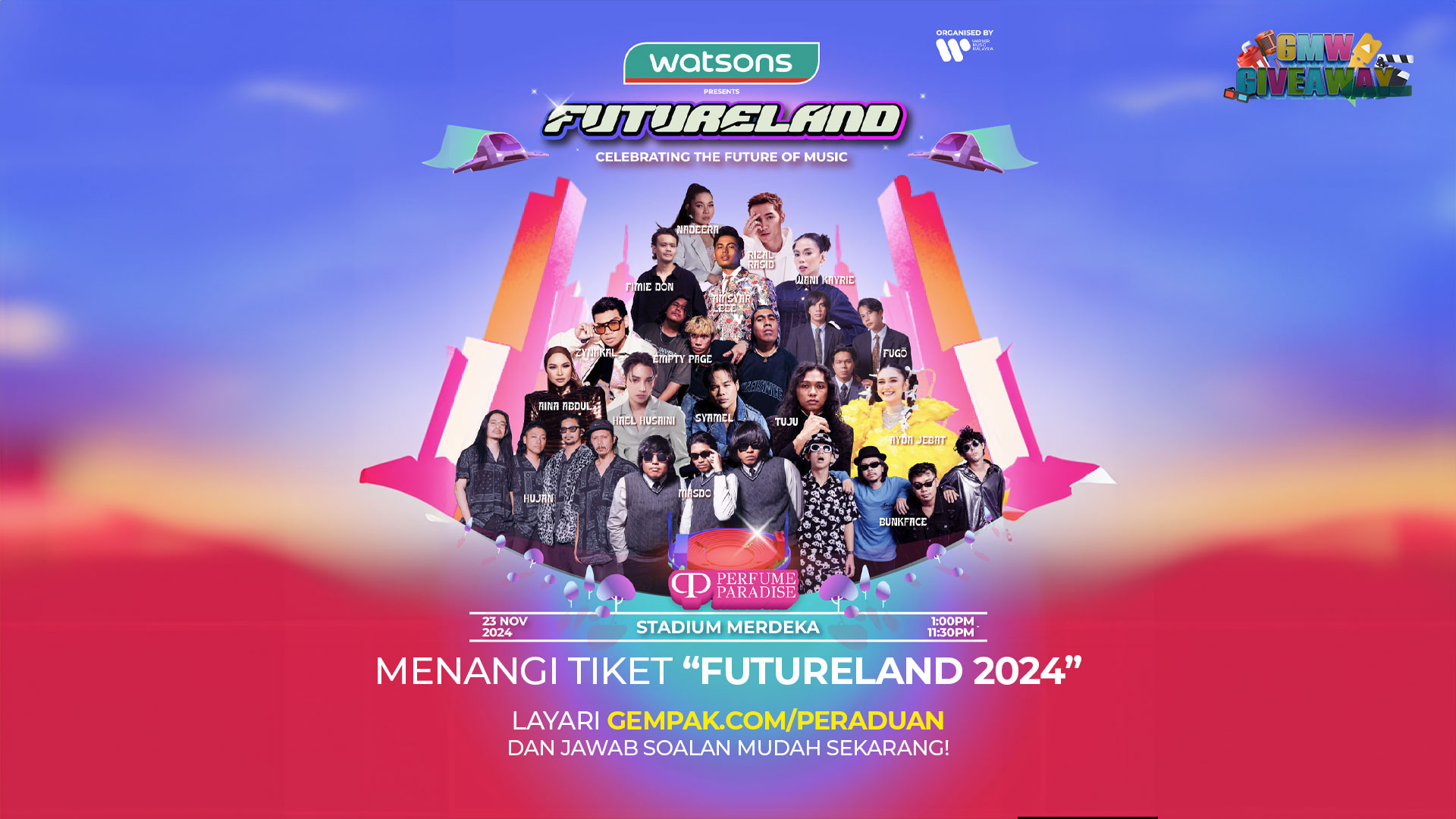 GMW Giveaway: Futureland 2024
