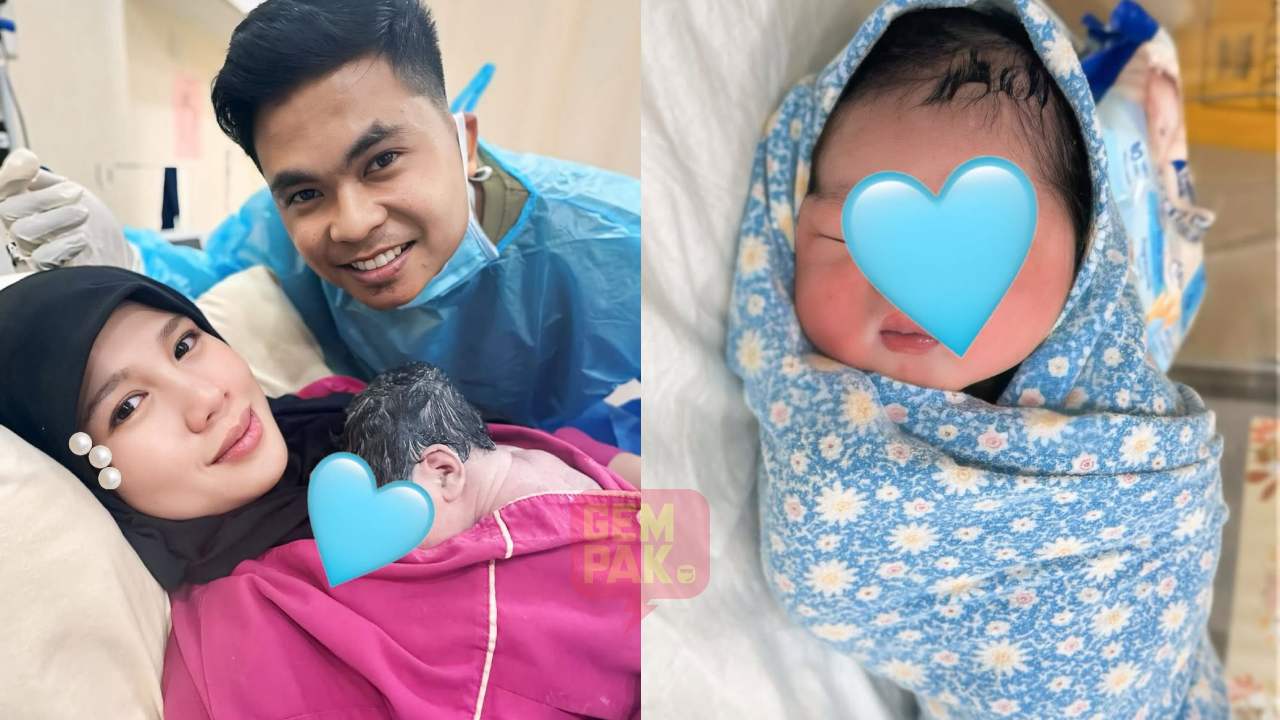 Isteri Tajul Selamat Bersalin Anak Ketiga - “Welcome Adik Baby, Ramai Teka…” | Gempak