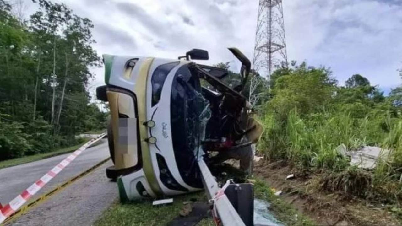 Kemalangan Bas UPSI: Syarikat Bas Nafi Guna Khidmat Pemandu Lori | Gempak