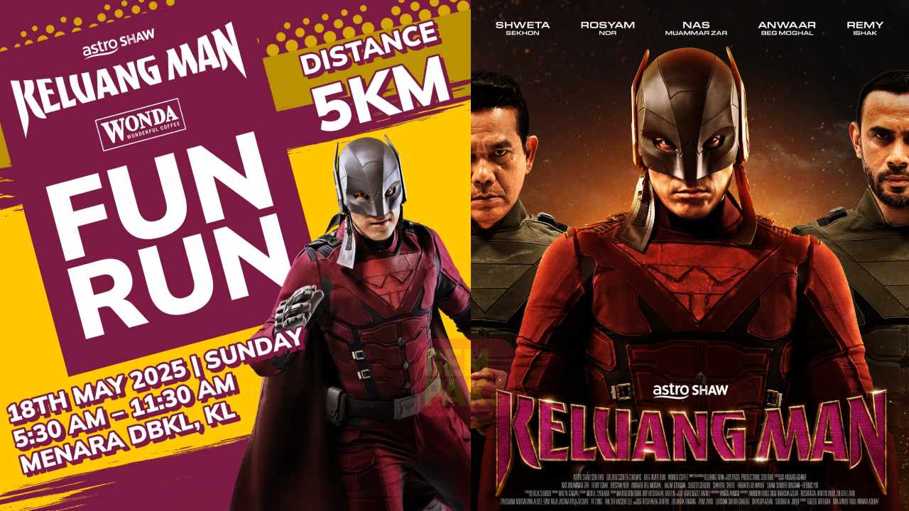Tema Warna Burgundy Simbol Semangat Adiwira, Larian Superhero ‘Keluang Man WONDA Fun Run’ Di KL ...