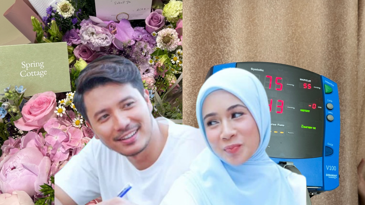 Alami Tekanan Darah Rendah, Amira Othman Dapat Bunga Kedua Daripada Fattah Amin - “Abang Long ...