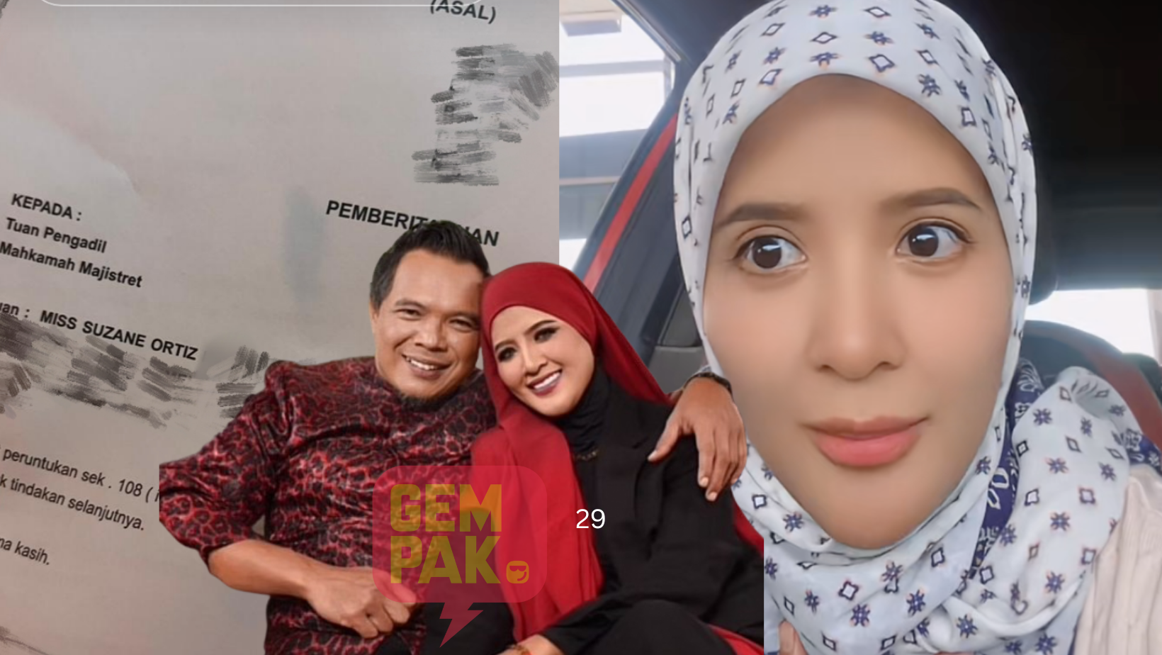 Isteri Azlan Komeng Kongsi Surat Tuntutan Saman Fitnah, Hilang Sabar Dengan Fitnah Netizen ...