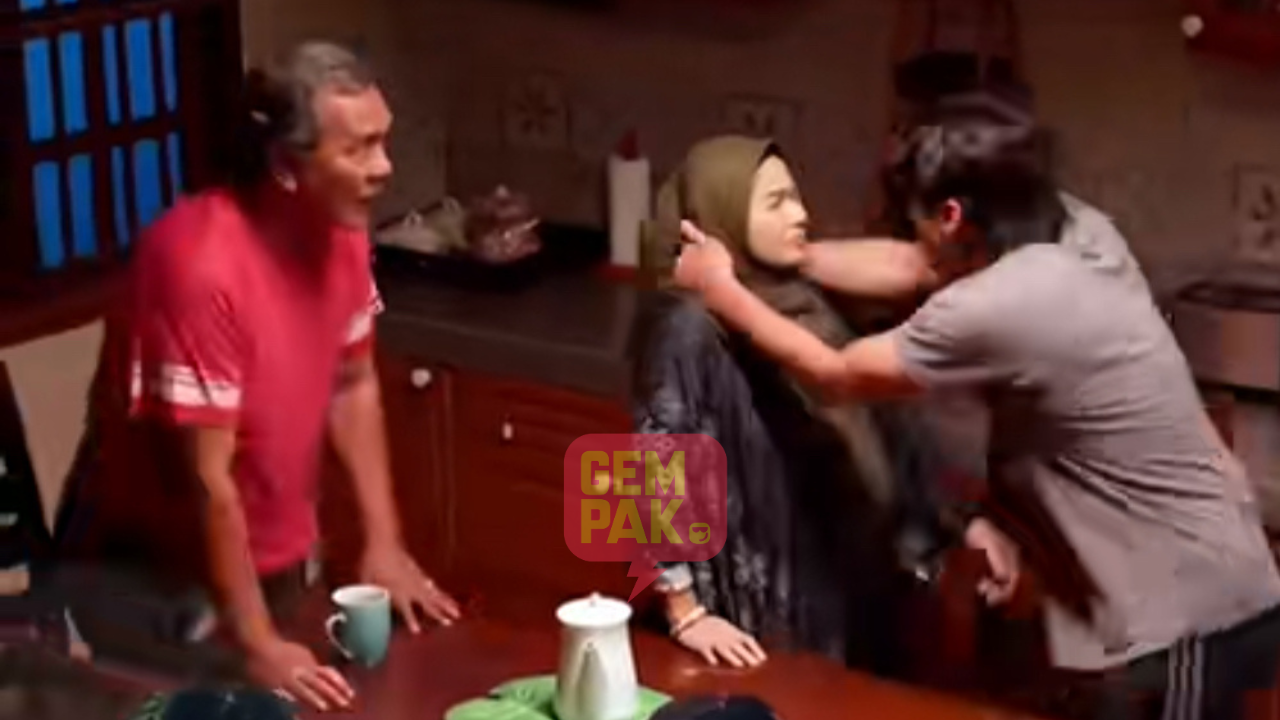 ‘Dia Bukan Syurga’ Buat Penonton Tak Senang Duduk, Puas Hati Tengok Bapa Hempuk Tajul - “Dah ...