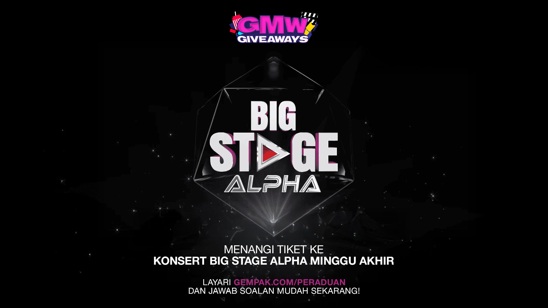 GMW Giveaway: Konsert Big Stage Alpha Minggu Akhir | Gempak