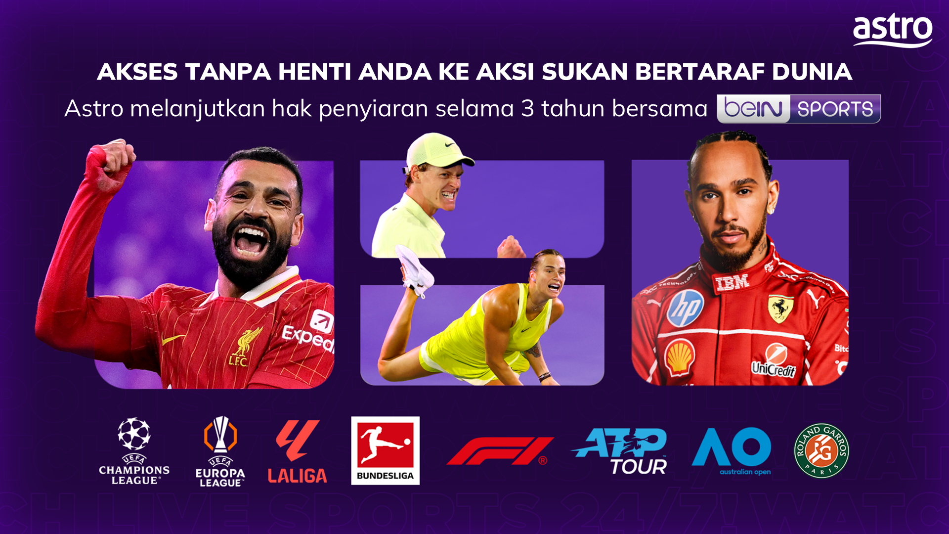 Astro Lanjutkan Perkongsian Eksklusif Tiga Tahun Bersama beIN SPORTS | Gempak