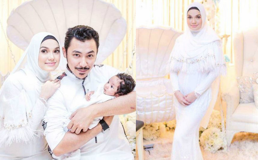 Puteri Sarah Cantik Seperti Pengantin Baru Di Majlis Aqiqah Anaknya | Gempak