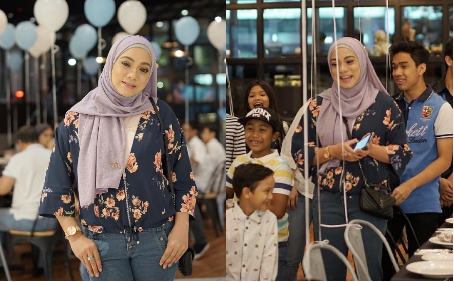 Bergaya Sempoi, Linda Rafar Tetap Nampak Cantik Di Majlis Hari Jadi ...