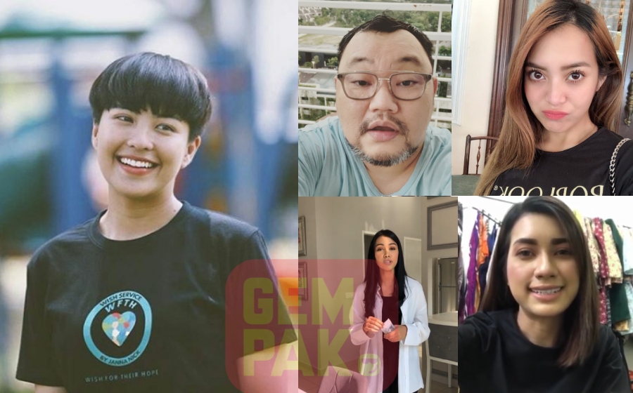 "Terima Kasih Sharifah Sakinah, Zara Zya, Mawar Rashid & Michael Ang Kerana....." - Janna Nick ...