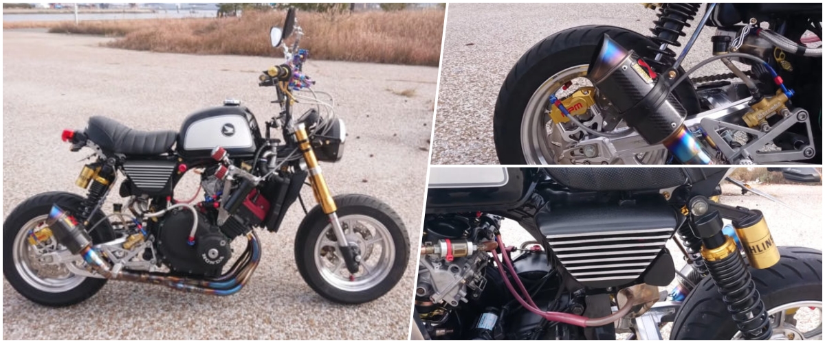 Honda Monkey Ini Guna Enjin 4 Silinder Sebaris CBR250R - Bunyi Padu ...