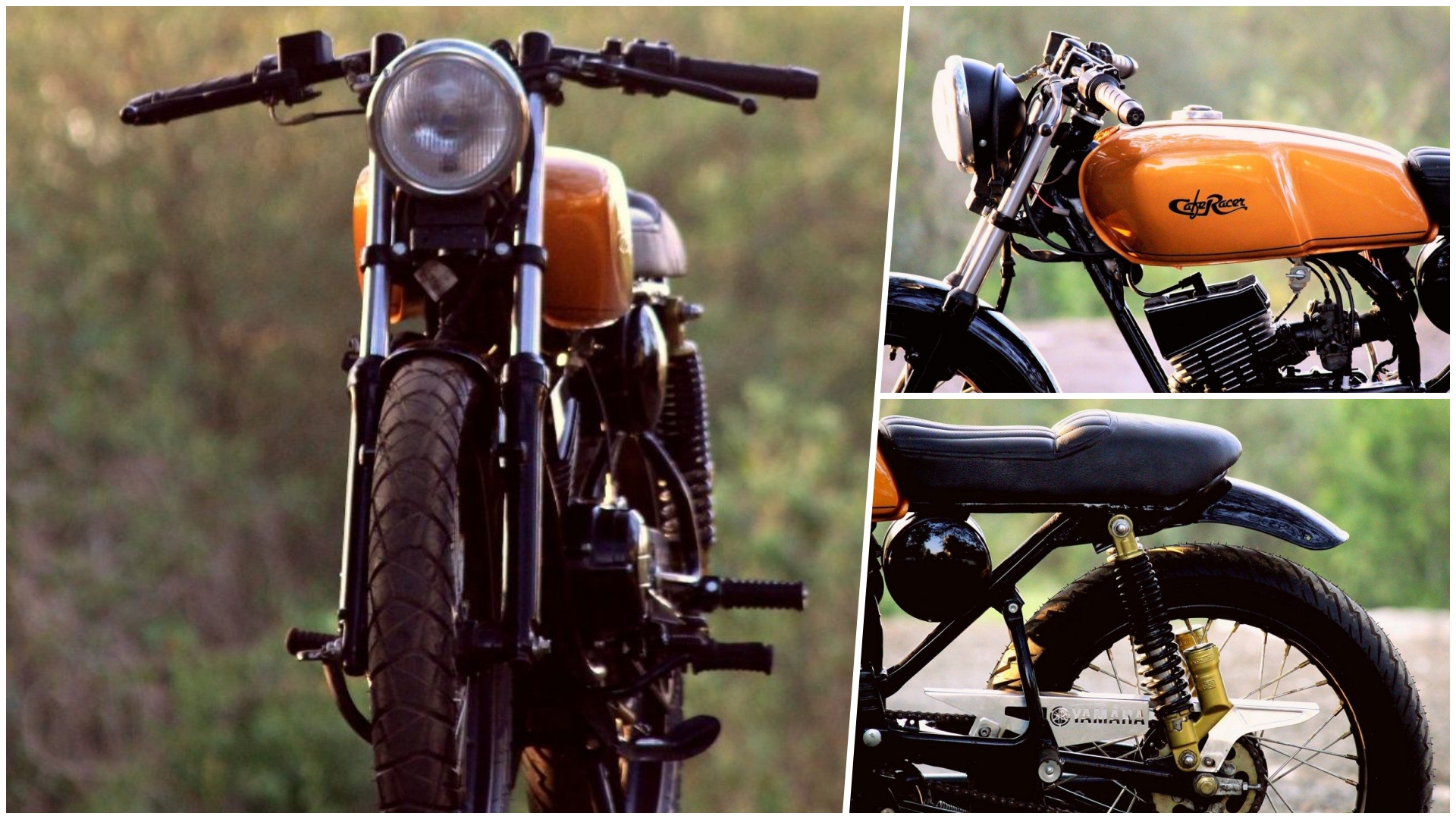 Yamaha RX100 - Cantik Motosikal Retro Jadi Cafe Racer | Gempak