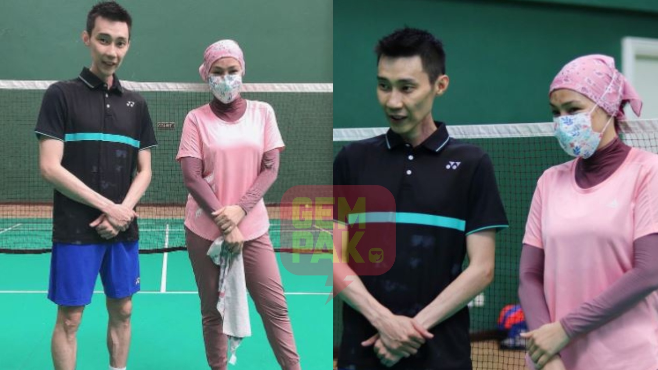 Erra Fazira Kongsi Fangirl Momen Dengan Datuk Lee Chong Wei Pukul Bola Tak Kena Ambil Gambar
