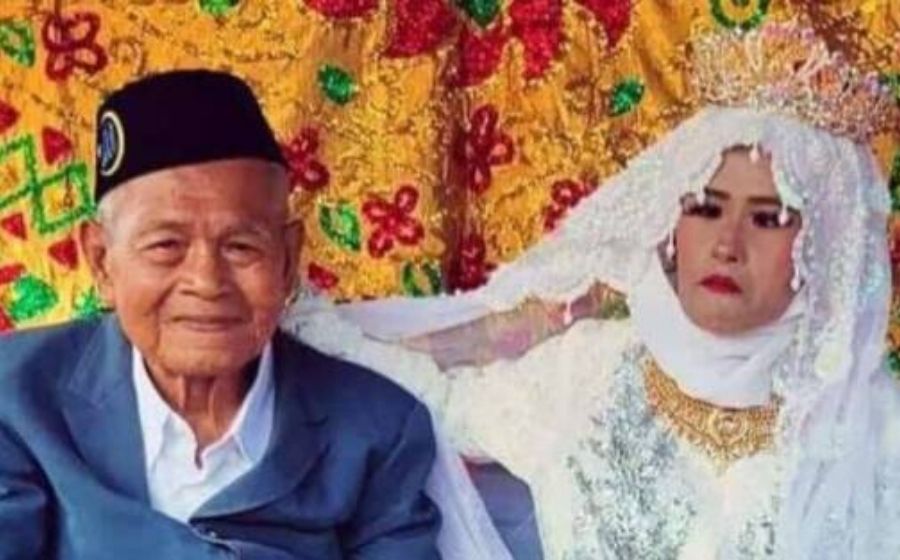 Jangan Makan Hati…Atuk Berusia 100 Tahun Ini Kahwini Gadis Umur 20 ...