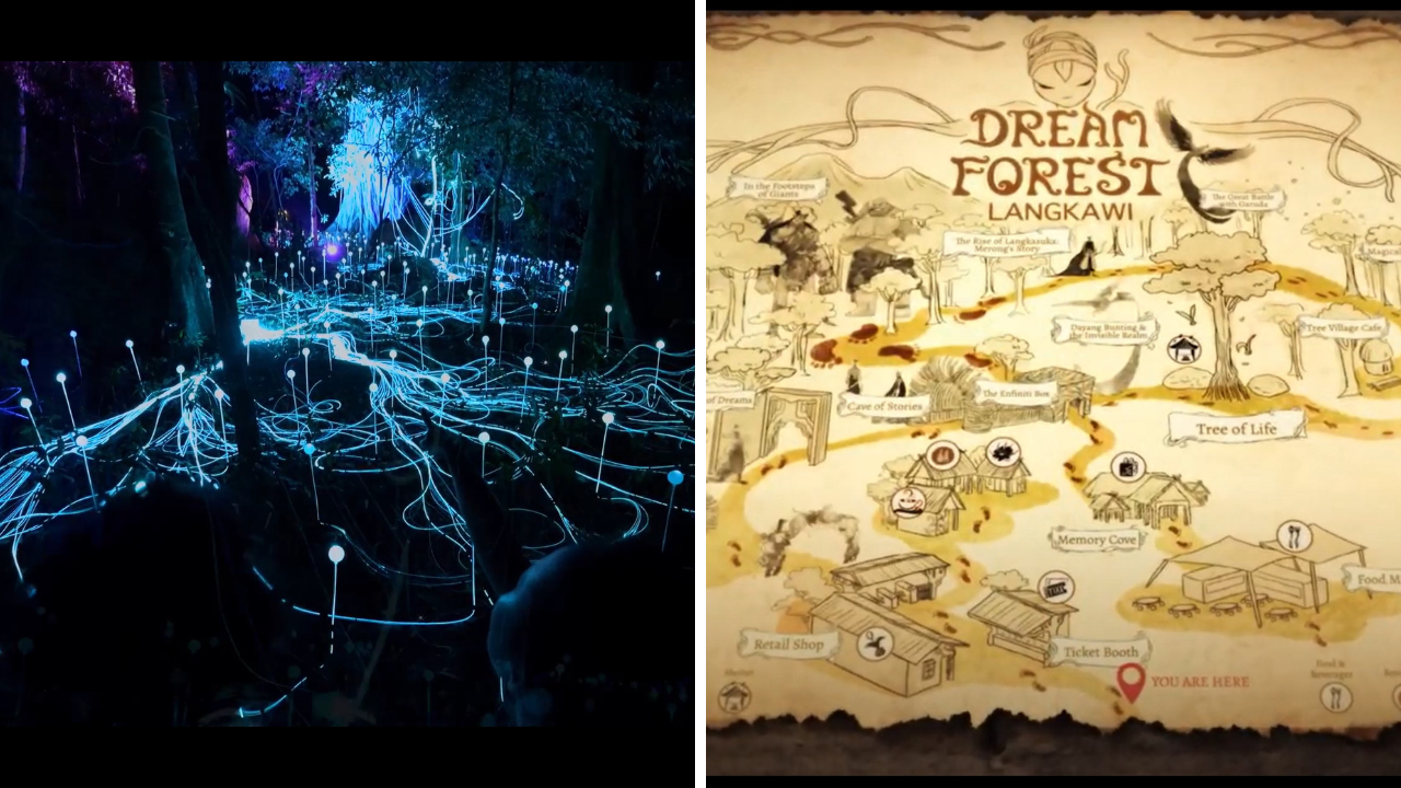 Dream Forest Langkawi: An RM20mil Night Forest Trail Attraction Opening ...