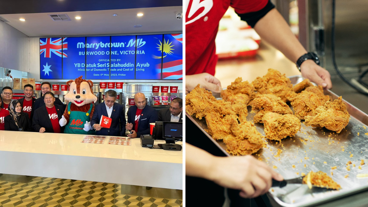 Marrybrown, M'sia's Own Fast Food Chain Opens in Melbourne | RojakDaily