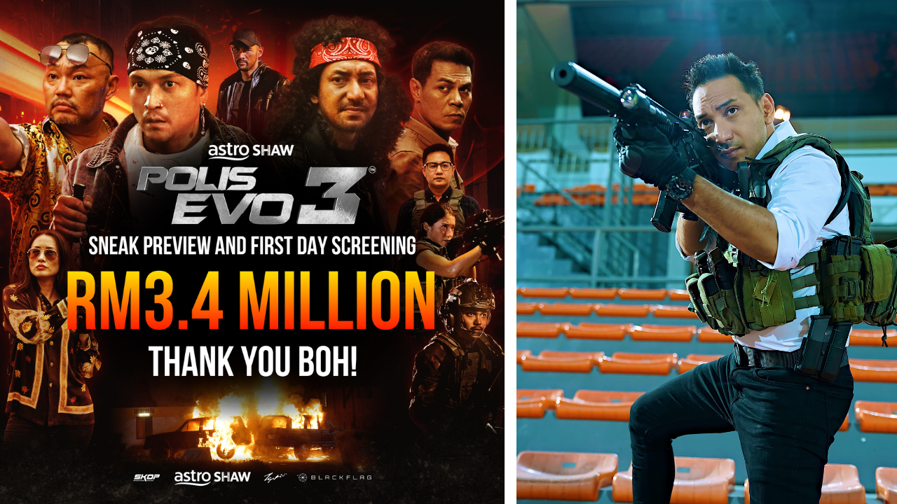 Malaysian Action Film Polis Evo 3 Tops the Box Office On Opening Day ...