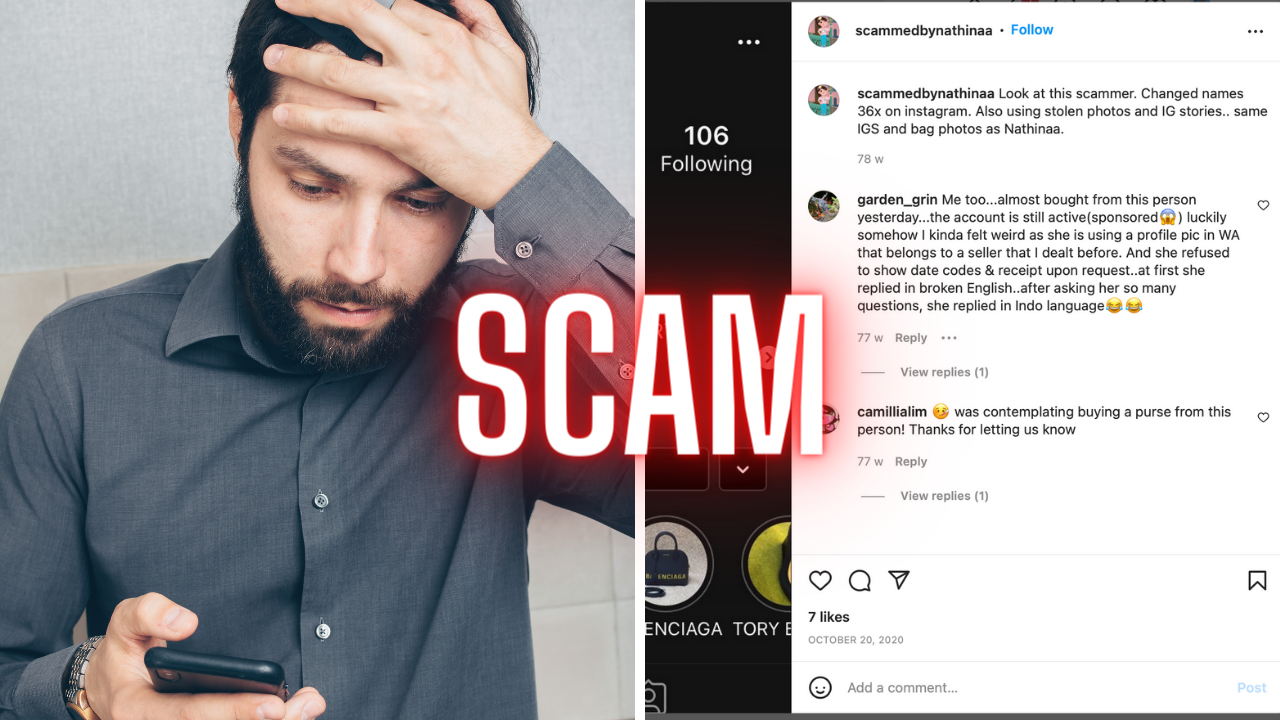 There Are Over 150 Identified Scammers on Instagram in M'sia and They ...