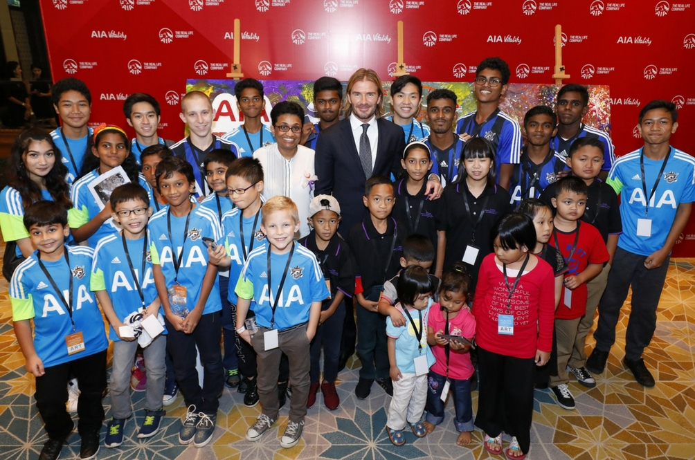 Duta Global AIA, David Beckham Kongsi Rahsia