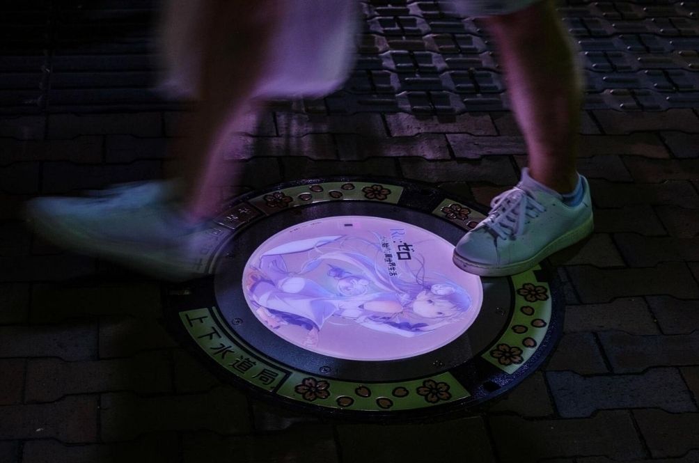 This Japanese City's Manholes Are Decorated With Anime Characters And ...