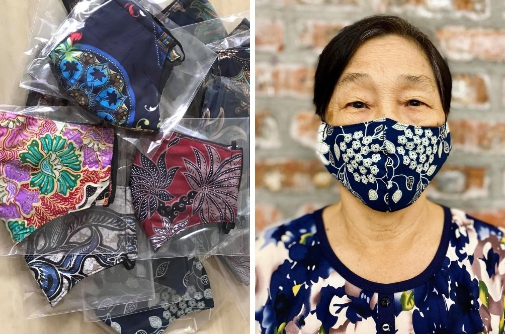 Traditional Tailoring Shop In Klang Turns To Making Batik Face Masks To ...