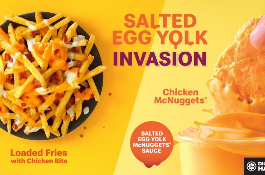 Siap Sedia Guys! McDonald’s Lancar Menu Baru, Salted Egg Yolk!