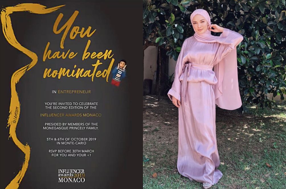 Neelofa Has Been Nominated For A Prestigious Award In Monaco