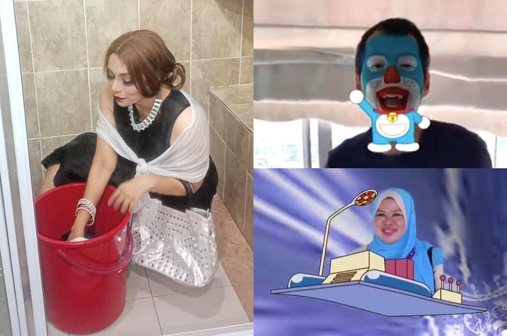 Malaysians Turn Into Doraemon, Makeup-Wearing Housewives Thanks To ...