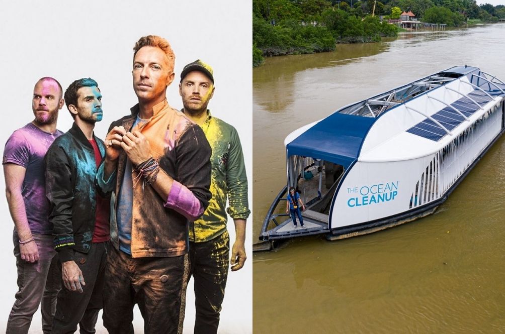 And It Was All Yellow: Coldplay Sponsors Watercraft To Help Clean Up ...