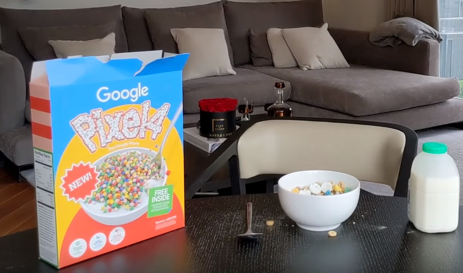 Google Will Deliver Your Pixel 4 Smartphone In A Cereal Box Filled With ...