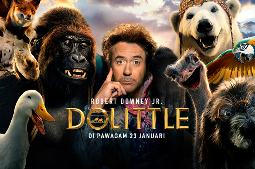 5 Things You Need To Know Before Watching ‘DOLITTLE’ This CNY | RojakDaily