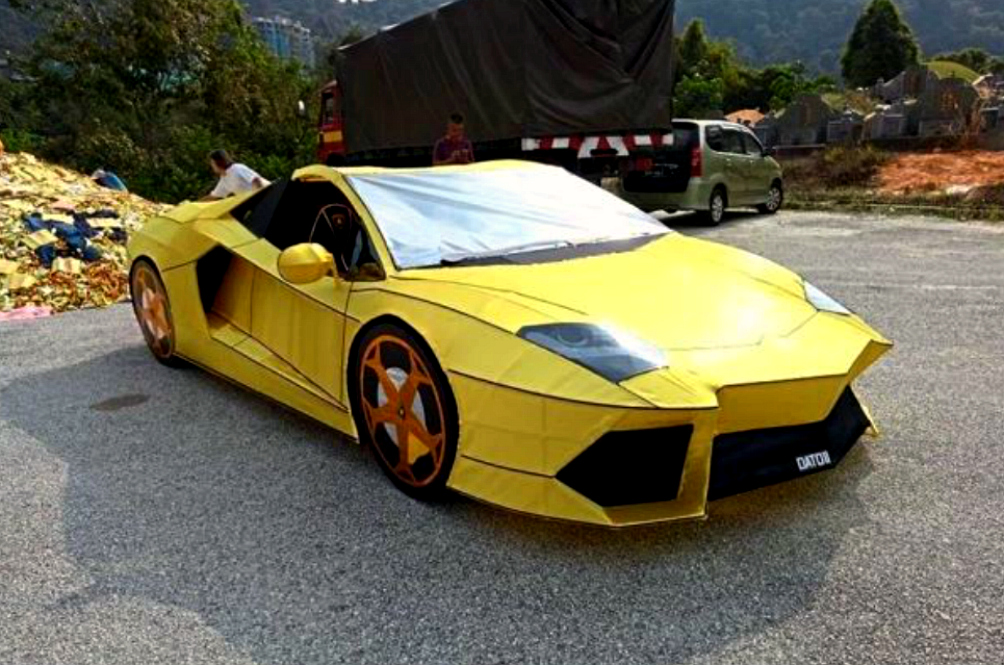 You Probably Can't Afford This Lamborghini Paper Effigy For 'Qingming'
