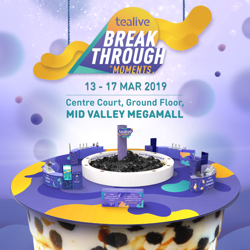 Tealive Is Creating A Massive Bubble Tea Wonderland Just For You!