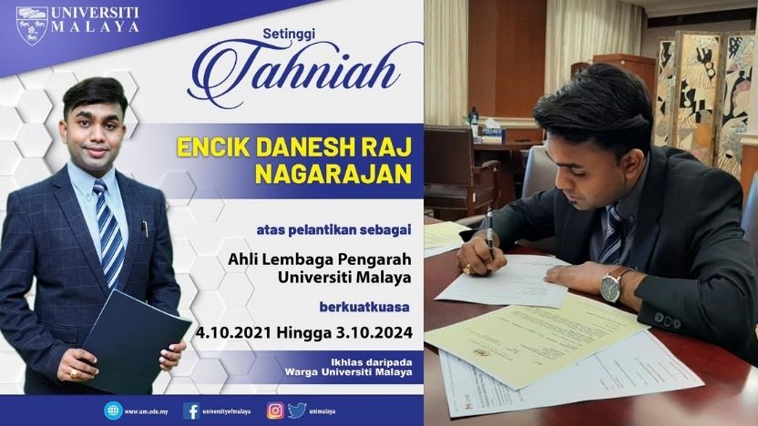 Danesh Creates History By Becoming Youngest UM Board of Directors ...