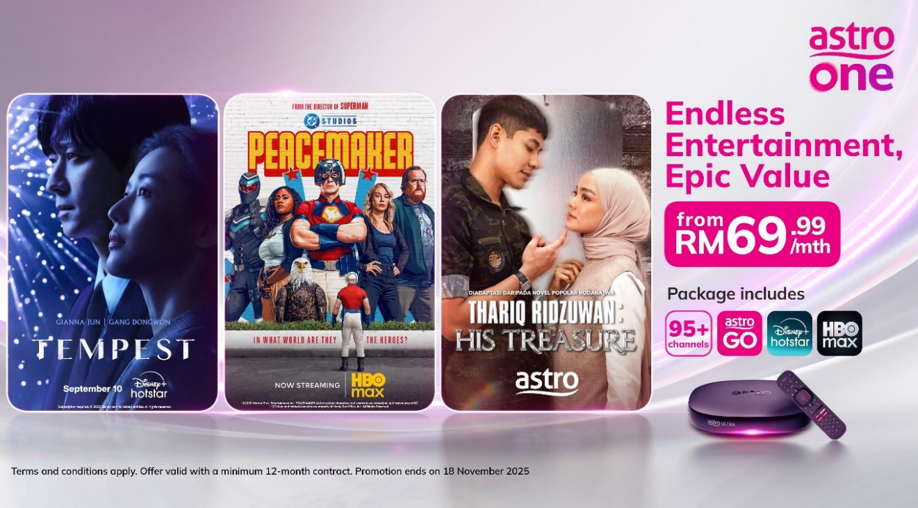 Astro One Entertainment Pack : Now With Disney+ Hotstar & HBO Max for ...