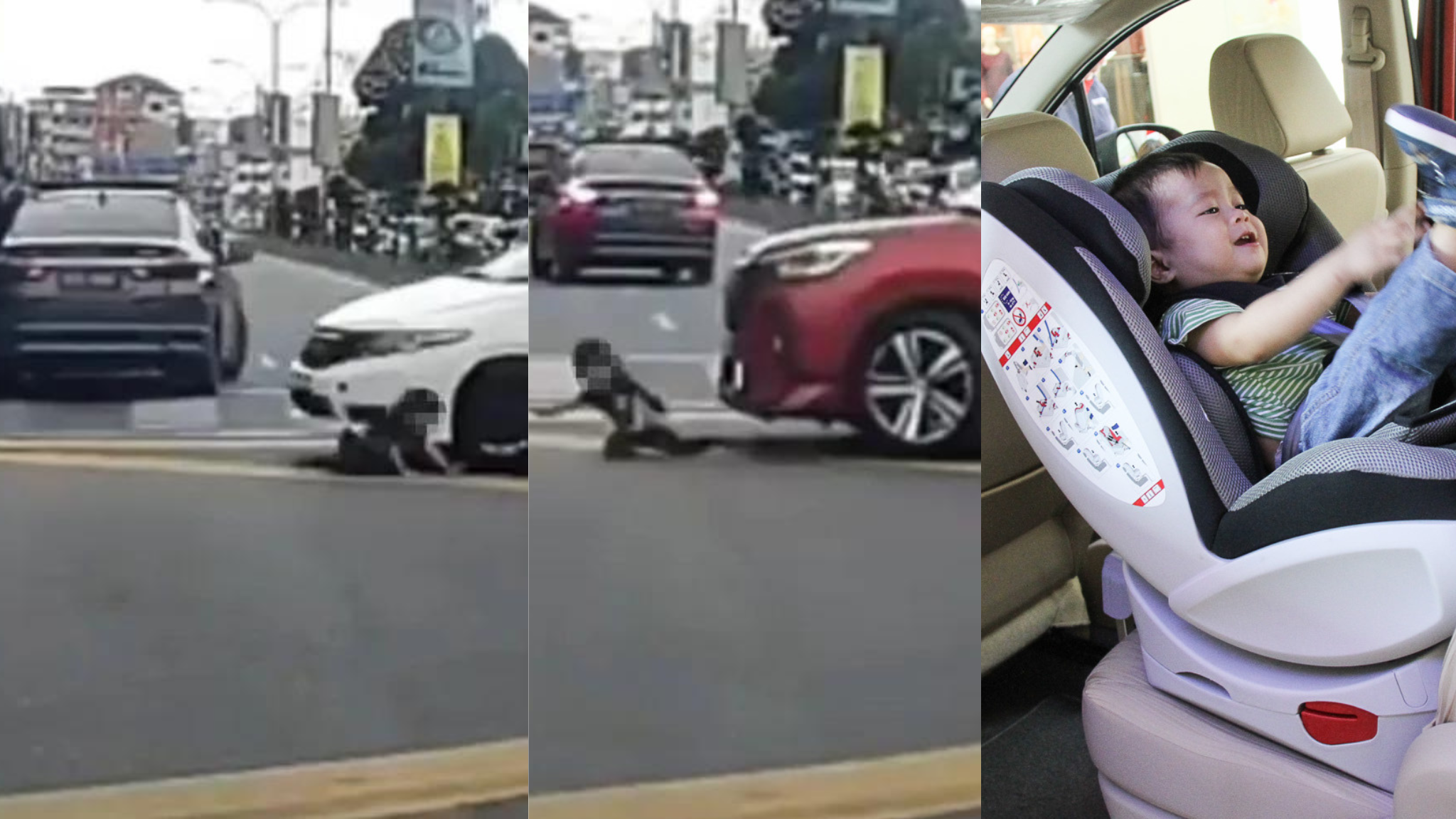 Boy Falls Out of Moving Car and Struck by Vehicles Tragedy Sparks ...