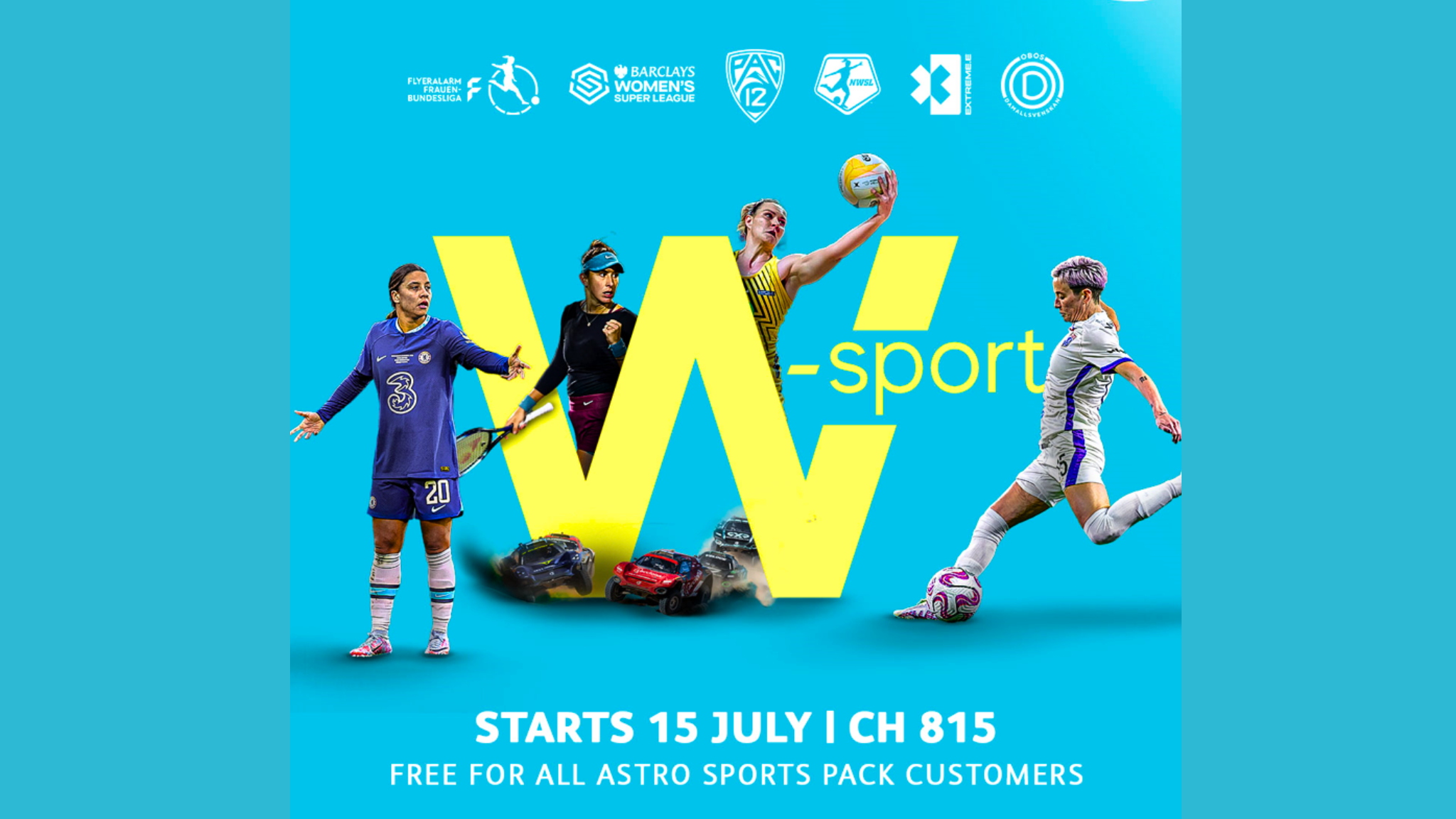 Astro Teams Up With W-Sport to Bring Dedicated Women’s Sports Channel ...