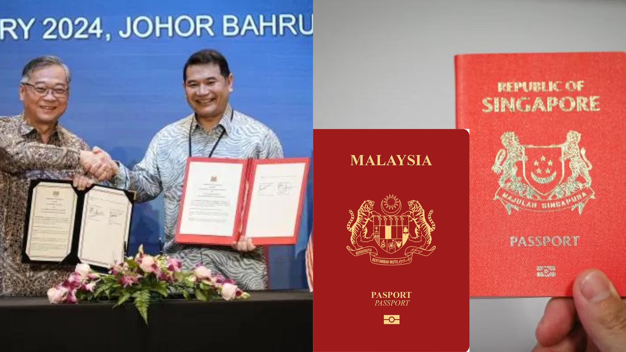 Passport Free Travel Initiatives Between Malaysia And Singapore Astro 6771