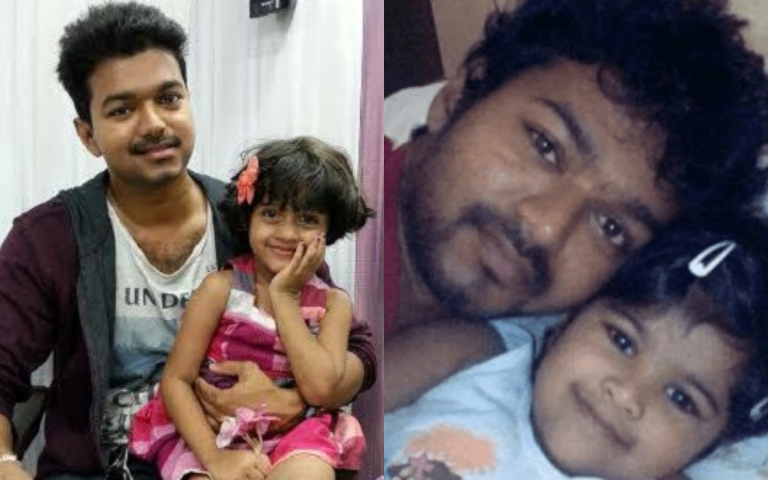 Pics Thalapathy Vijays Adorable Daughter All Grown Up Astro Ulagam