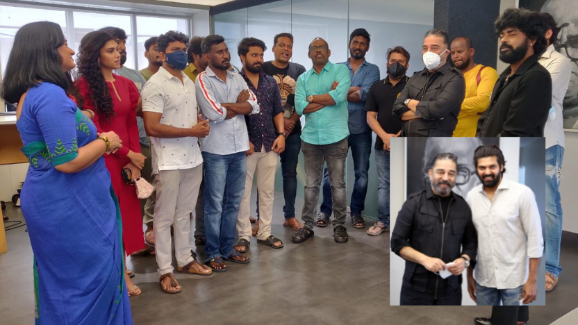 PHOTOS: Kamal Haasan Meets the Entire Cast of Sarpatta Parambarai ...