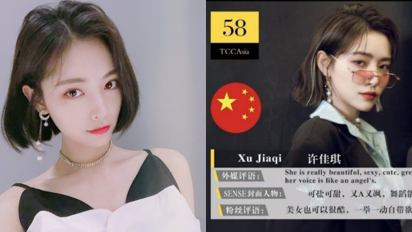 【2020亚太区最美面孔】THE9 6成员上榜！陆柯燃名次靠前 | Xuan