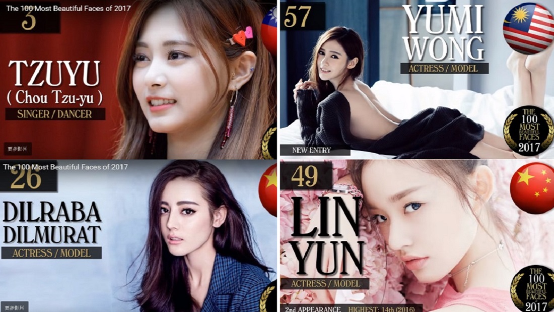 全球百大美女出炉！大马Yumi Wong上榜！周子瑜第3 | XUAN