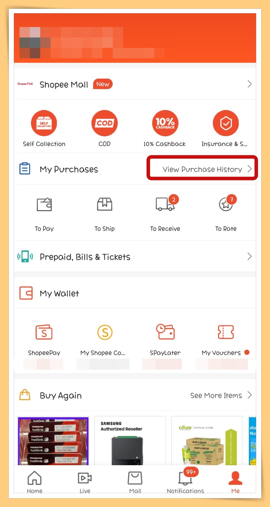 Tips I 经常上Shopee网购必懂！教你4个步骤下载购物收据！ | XUAN
